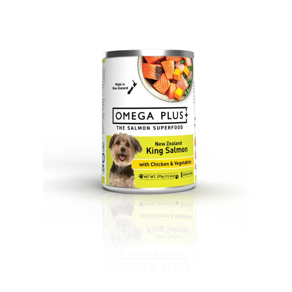 Omega Plus Canine Salmon, Chicken and Veg Can - Pet & Paddock