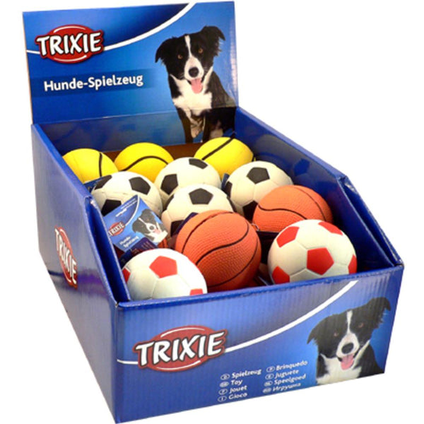 Balls Rubber Assorted 6cm - Pet & Paddock